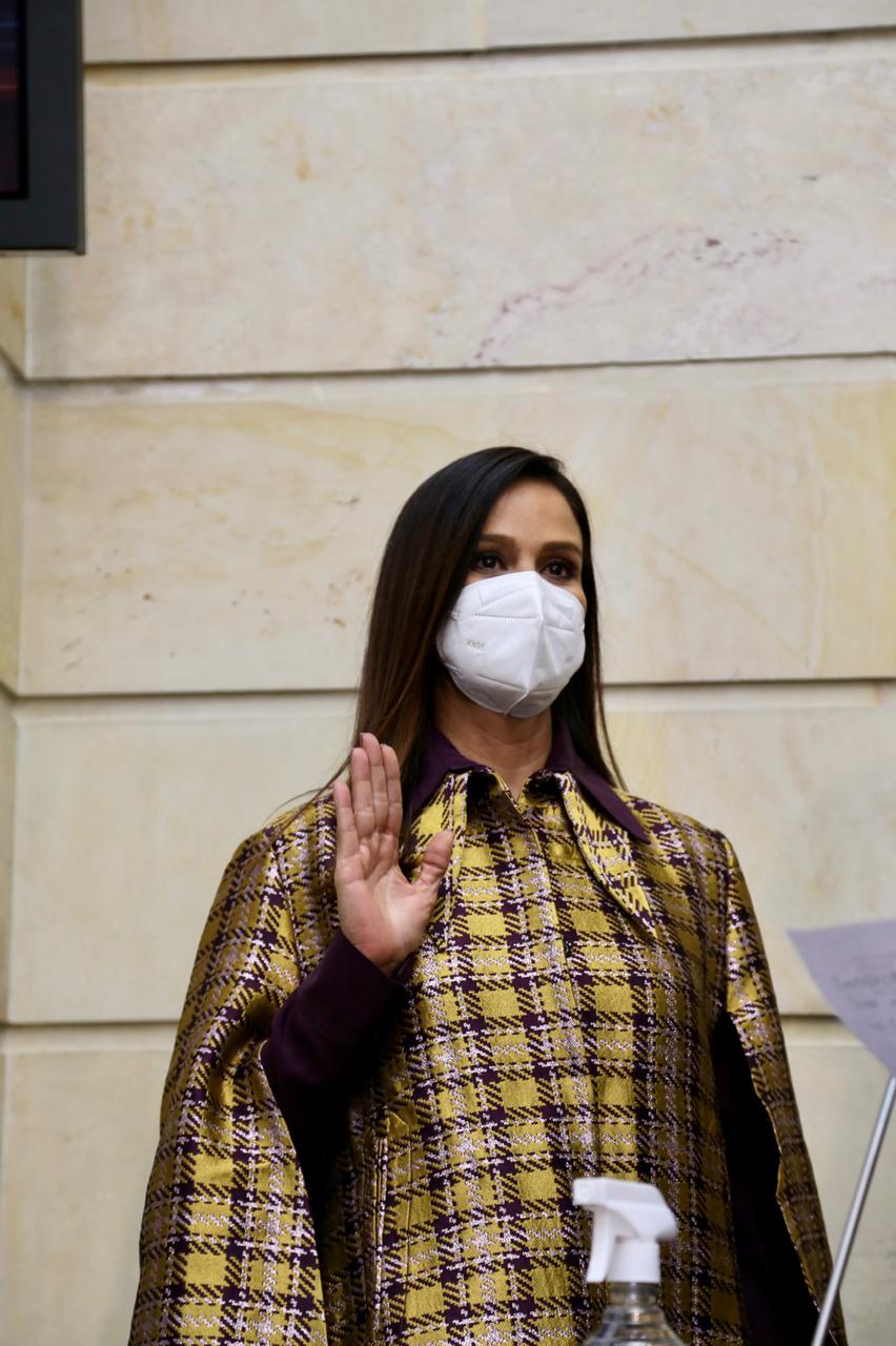La senadora llanera Maritza Martínez Aristizábal, del Partido de la ...